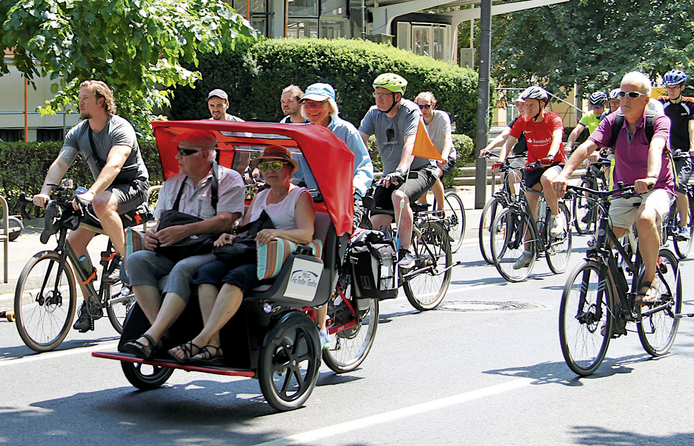 Premiere der EUROBIKE CITY PARADE – ADFC Frankfurt